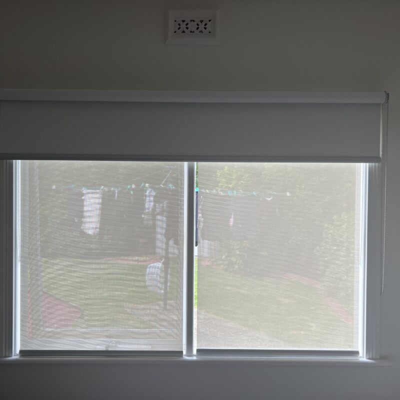 Face fit roller blinds with recess fit screens | Indoor Blinds and Shutters